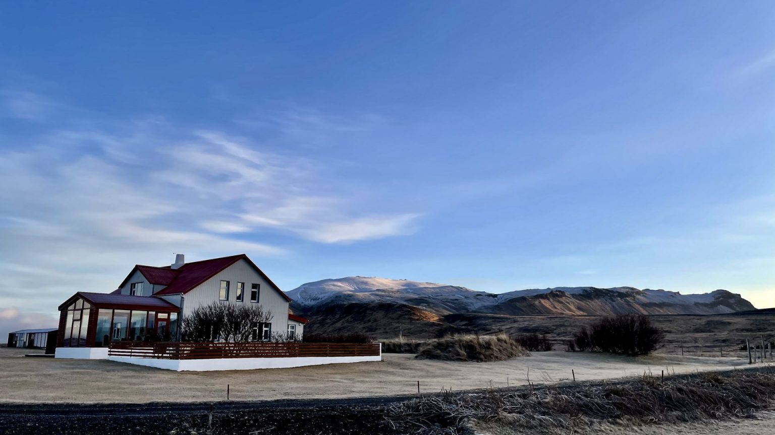 Sudur-Bár Guesthouse in Grundarfjörður mit Nordlichtern