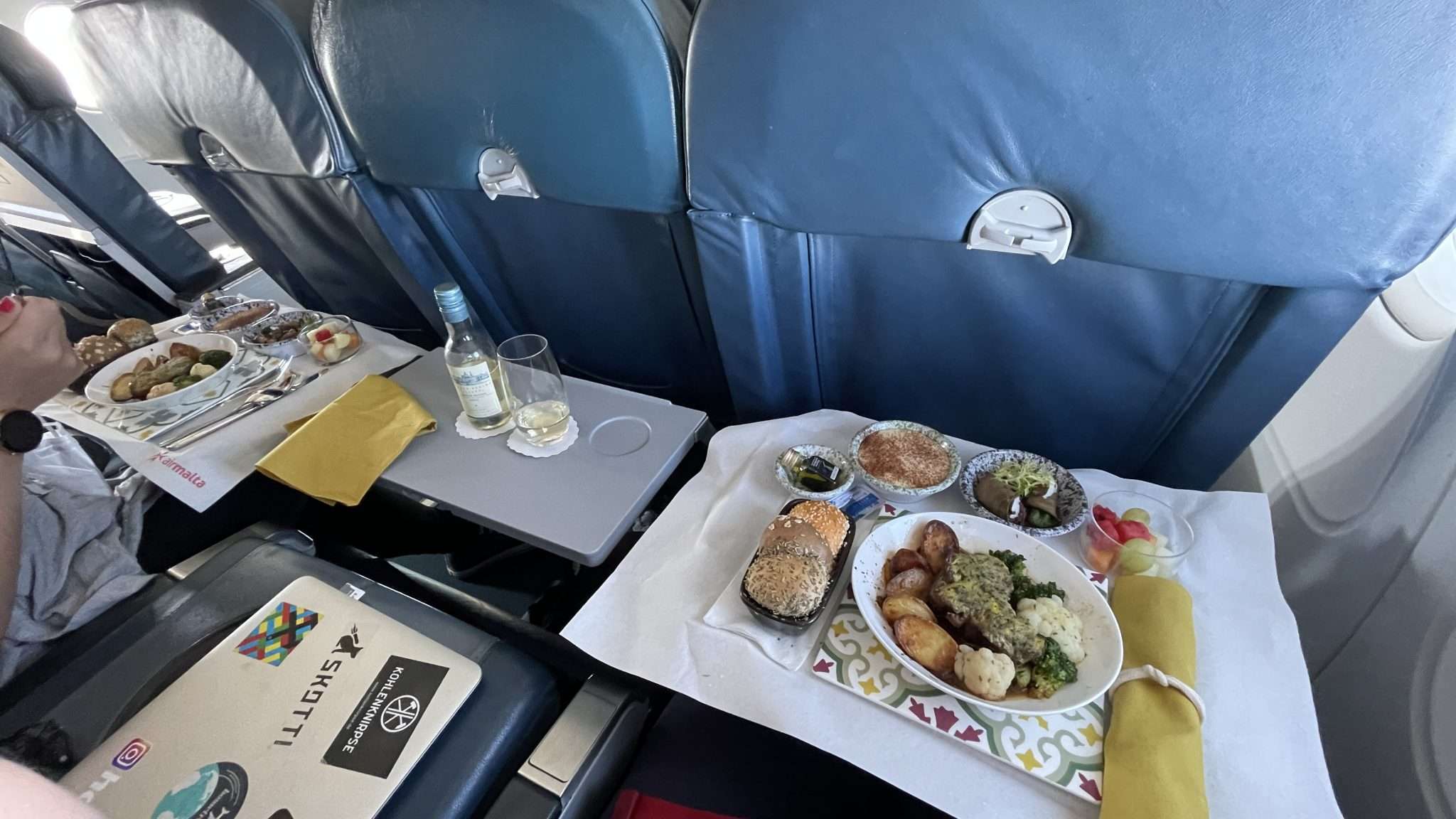 Air Malta in der Business Class nach Düsseldorf
